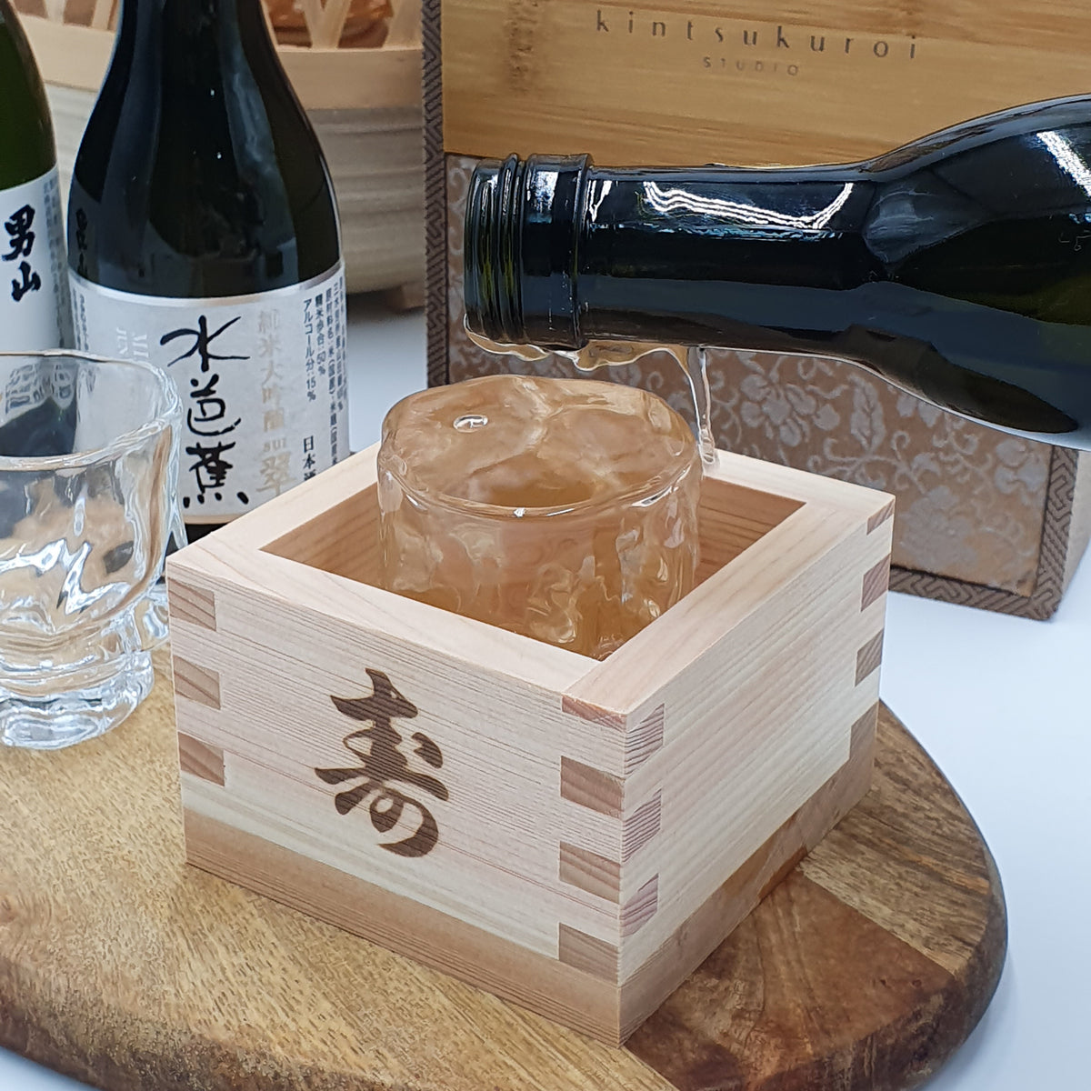 Wabi Sabi Sake Masu Gift Set – Kintsukuroi Studio